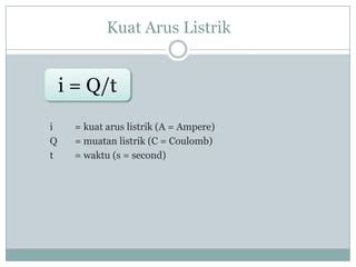 Listrik Arus Searah Pptx