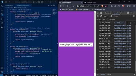 Day 11 Progress Update Javascript And Event Listeners Lokesh
