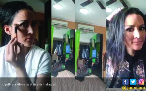Omg Cynthiara Alona Nyaris Bugil Saat Live Instagram