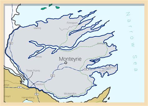 Map Of The Vale Modern Got By Maonsie On Deviantart