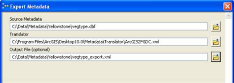 Creating And Managing FGDC MetadataArcMap Documentation