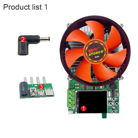 150W Battery Tester CNC Load With TFT Screen Tech Diydynamic Com