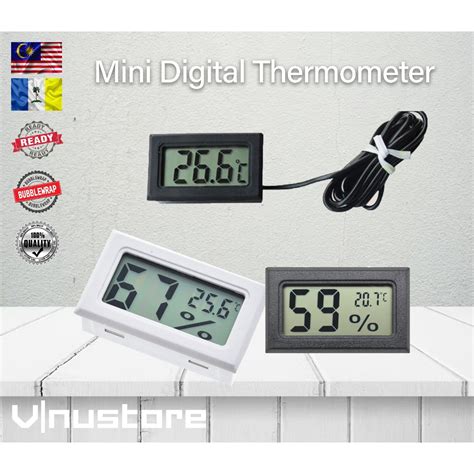Mini Digital Humidity Thermometer LCD Display Meter Sensor Fridges Freezers Coolers Aquarium