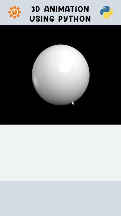 3d Animation Using Python Youtube