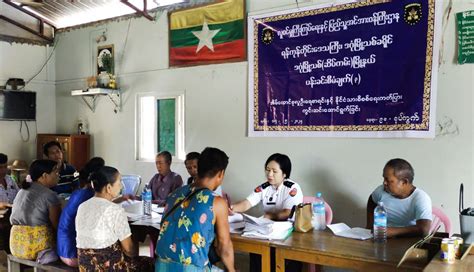 ဒဂုံမြို့သစ် ဆိပ်ကမ်း မြို့နယ်၌ ပန်းခင်းစီမံချက်အဆင့် ၃ ဖြင့် အိမ်ထောင