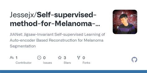 Github Jessejxself Supervised Method For Melanoma Segmentation
