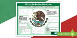Hoja De Actividad El Escudo Nacional Mexicano