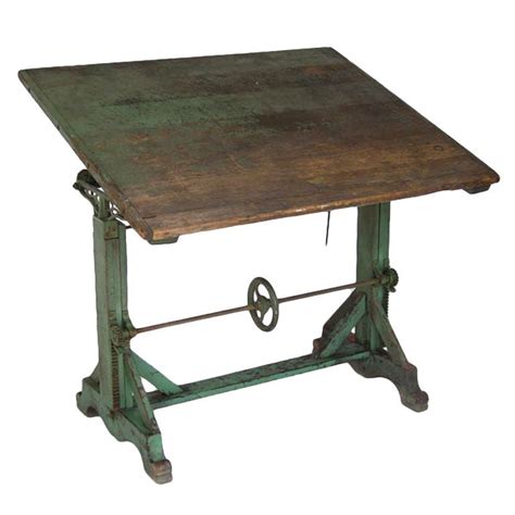 Antique Drafting Table At 1stDibs
