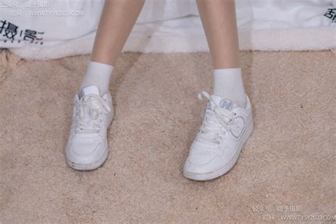 [천우사진] No 085 샤오타오 운동화 흰색 면양말 잘게 썬 고기 약간 강화된 발가락 V2ph