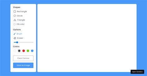 Vanilla Codesandbox