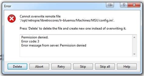 How To Edit Protected Config Files RetroPie Forum