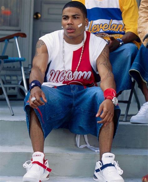 Nelly ️ 90s And 2000s Fashion Men Rapper Outfits Men 90s Ropa Hip Hop