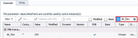 View And Modify The Initialization Parameters