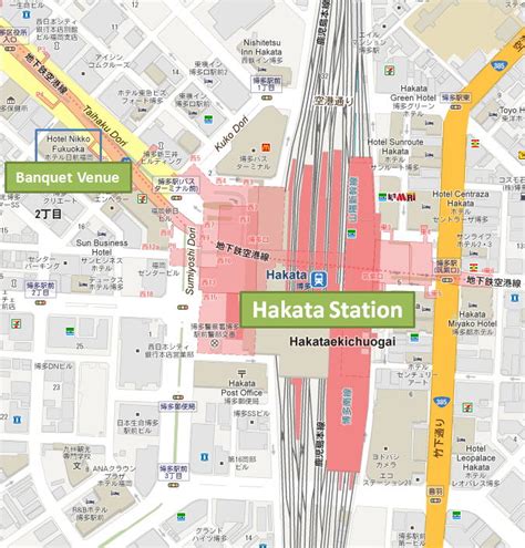Hakata And Nikko Map