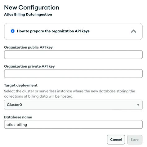 Create And Manage Billing Dashboards — Atlas Charts