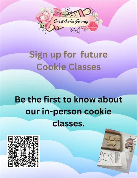 Cookie Classes Sweet Cookie Journey