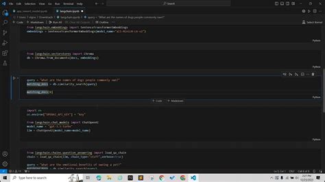 semantic search langchain vector db chroma and openai s llm