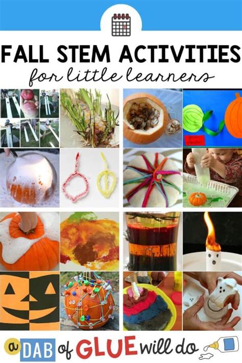 Fall Stem Learning Activities For Little Learners