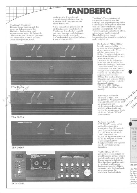 1987 Tandberg