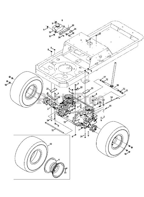 Craftsman 247250610 17af2ack099 Craftsman Ztl8000 Zero Turn Mower