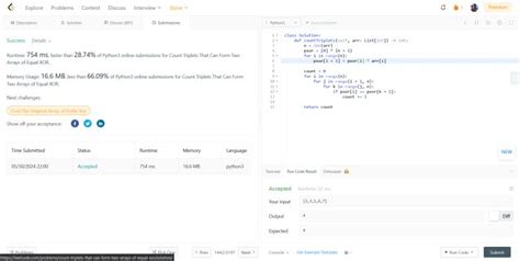 Passed Leetcode Challenge With 1442 Arvind Kumar Ponsingh Posted On