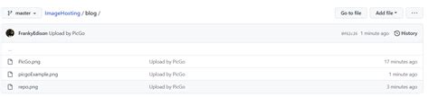 使用github picgo搭建在线图床 franky
