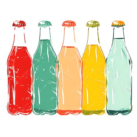 Glass Soda Bottle Clipart