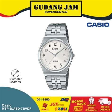 Jual Special Edition Casio General Mtp B145d 7bvdf Mtp B145d Mtp B145 Mtpb145d Mtpb145 Shopee