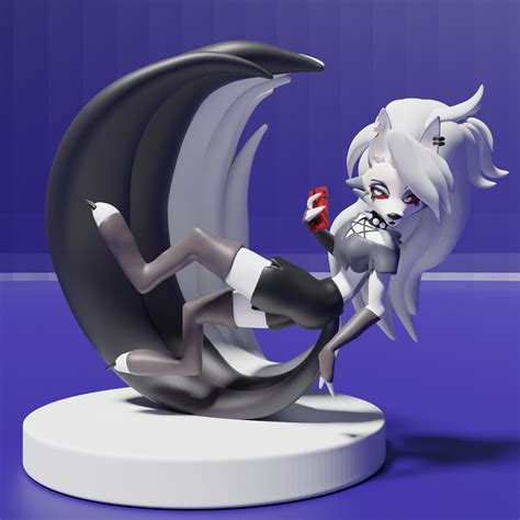 Loona Helluva Boss 3d Model Print 3d Model 3d Printable Cgtrader