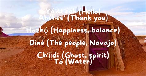 Navajo Language Vocabulary Key Concepts And Common Words Thetalklist