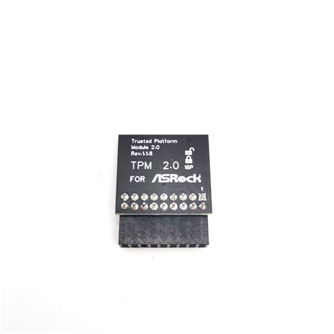 Asrock 18pin Lpc 마더 보드 용 Tpm 20 보안 모듈 보드 Windows 11 컴퓨터 부품
