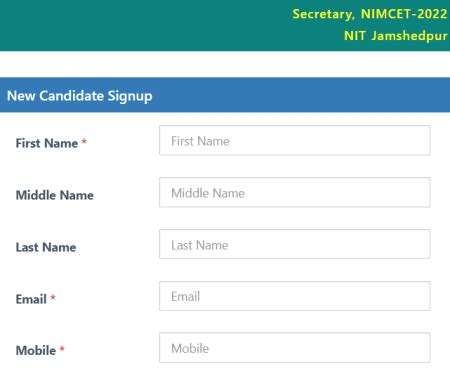 NIMCET Exam NIT MCA Admission Applications Counselling Seat