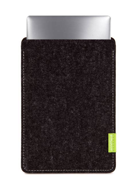 Asus Zenbook Sleeve Of Wool Felt Cover Bag Anthracite Wildtech