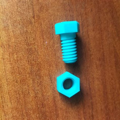 Fichier Stl Boulon Et écrou 🧑‍🔧 ・idée Pour Impression 3d à Télécharger・cults