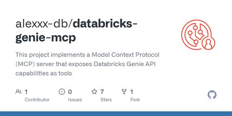Github Alexxx Dbdatabricks Genie Mcp This Project Implements A Model Context Protocol Mcp