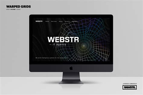 Warped Grids Vol Grid Elements For Your Designs On Behance