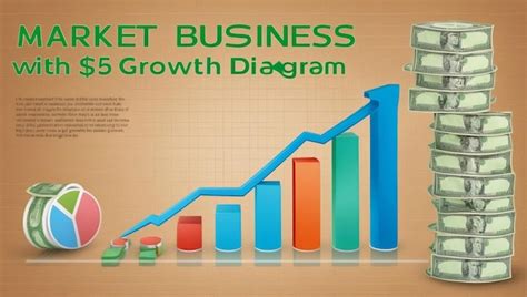 Visualize Growth And Success In Finance With Charts And Currency