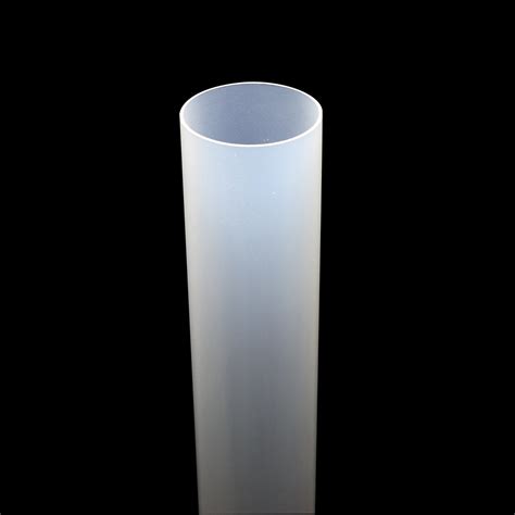 Frosted Opaque Acrylic Tube For Lamp Thick Wall Milky White Diffuser Cast Solid Opal Acrylic