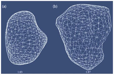 three dimensional simulation models corresponding to two liver tumors