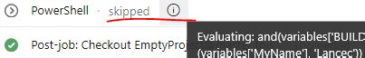 Why Is My Azure Devops Variable Not Evaluated As Bool Stack Overflow