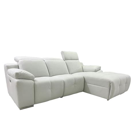 Carrie L Shaped Recliner Sofa Fabric Novena Furniture Singapore