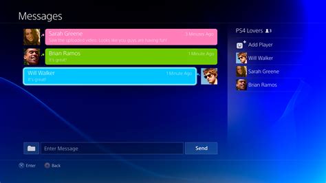 new ps4 system and ui images