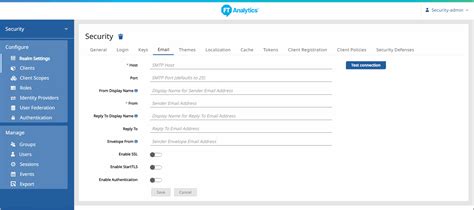 Configure Email Settings