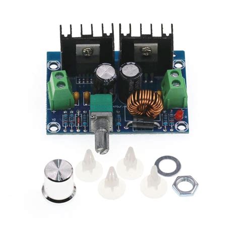 XH-M401 DC-DC понижающий преобразователь ШИМ Регулируемый модуль ...
