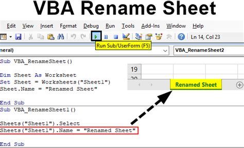 ¡descubre el truco secreto para renombrar hojas en excel con vba que