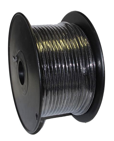 black rayon parallel 18 2 lamp cord wire spool 46634 antique lamp
