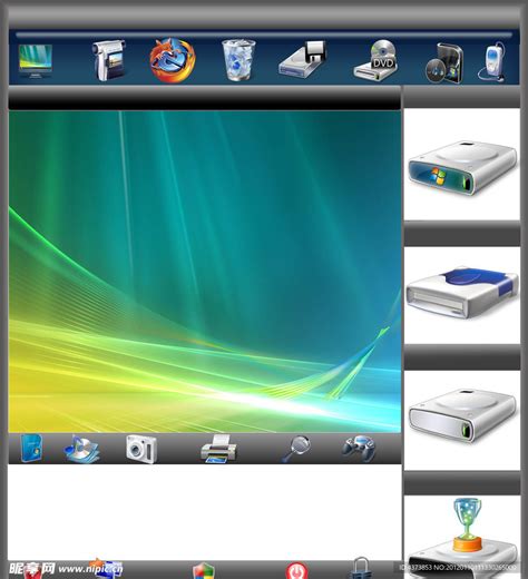 仿聊天界面vista 窗口设计图其他模板 Web界面设计设计图库昵图网