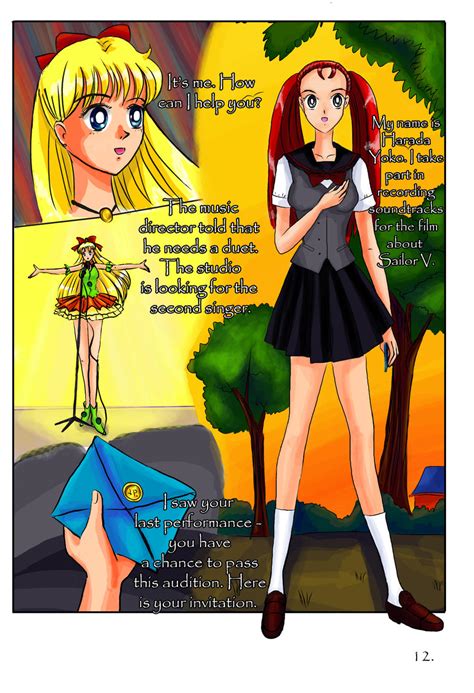 Sailor Moon Evolution Act 1 Page 12 By Lordmars On Deviantart