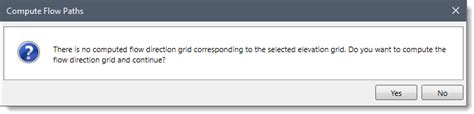 Compute Flow Paths Command CivilGEO Knowledge Base