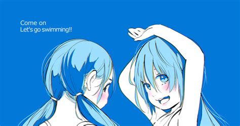 スク水 ブルスク水（旧） Chipokanのイラスト Pixiv